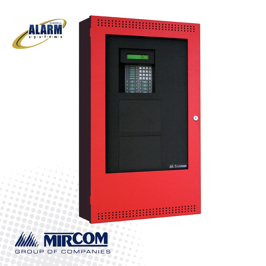 MR-2351-LD-RA Central de Incendio Direccionable 60-126-378 Puntos ...